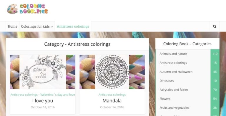 Best online coloring for adults: 7 free websites - Colorscapes
