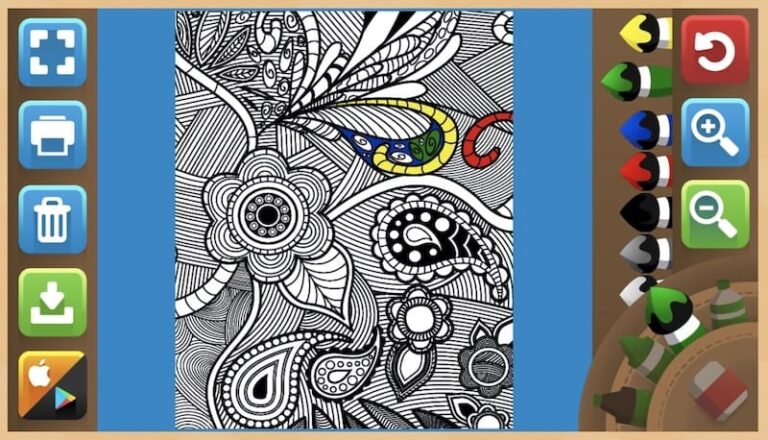 Best online coloring for adults: 7 free websites - Colorscapes